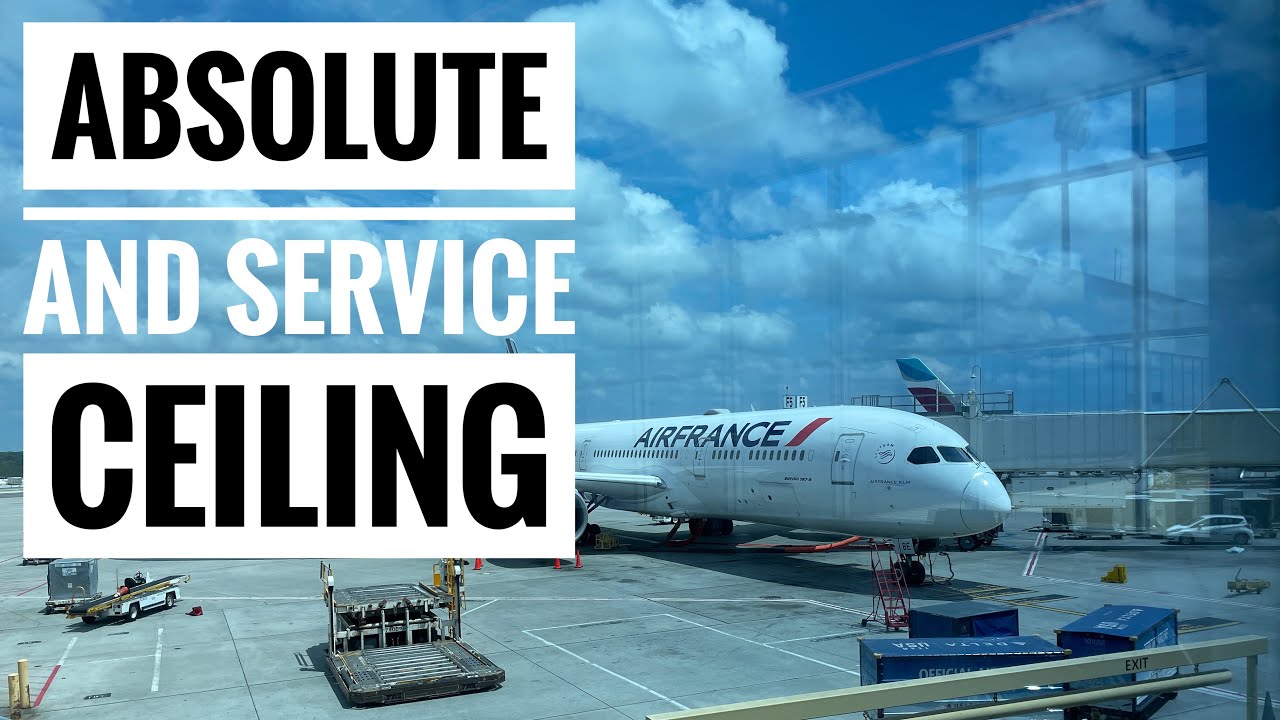 Aircraft Flight Ceiling, Aerospace Engineering Lecture 35 - YouTube