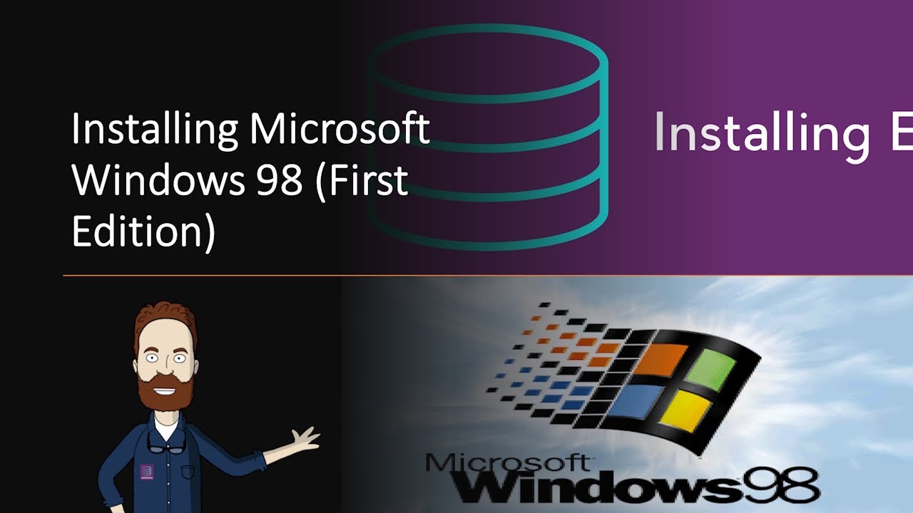 Windows 98 (First Edition) - Part 1 - YouTube