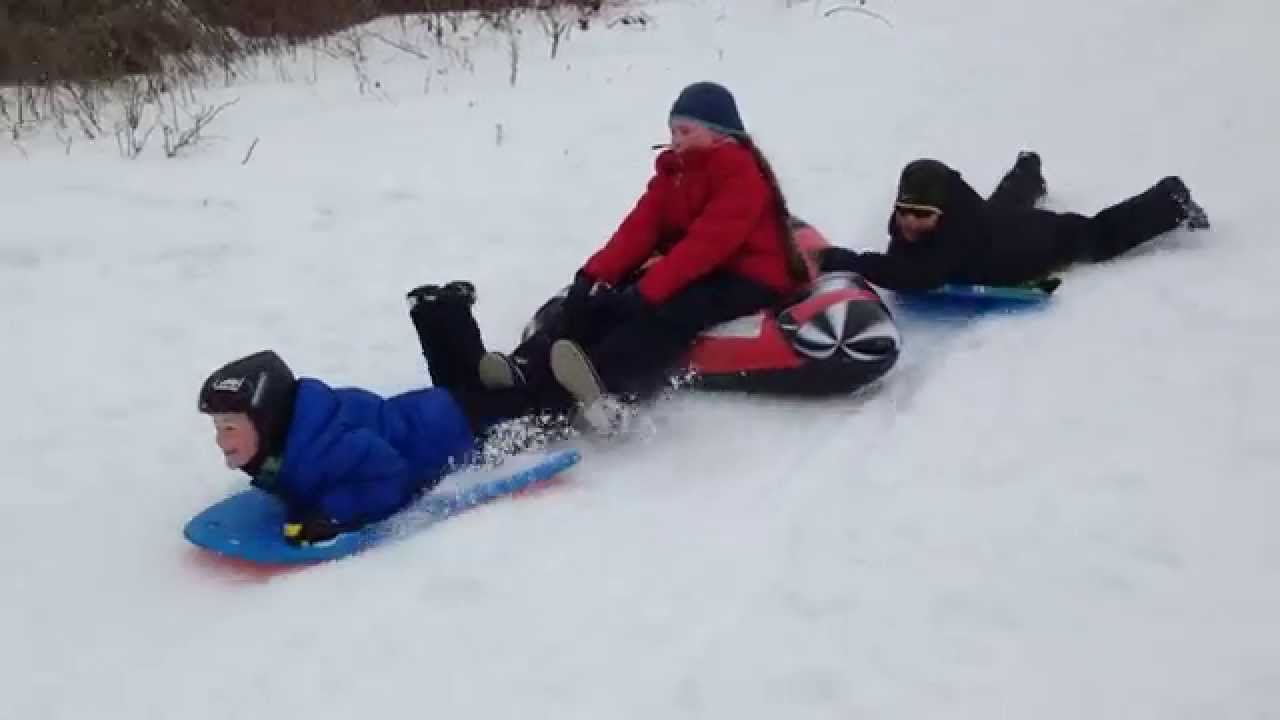 EXTREME NEW ENGLAND SLEDDING! - YouTube
