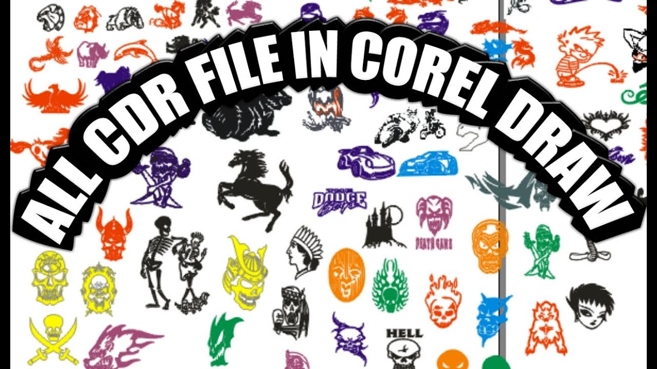 How to download cdr file_corel draw cdr file_all shaps in corel draw ...