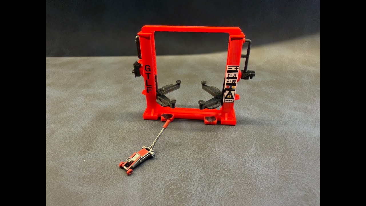 Car lift and jack from Chinese market - YouTube