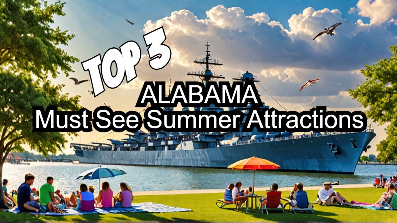 Top 3 Things to Do in Alabama This Summer Must See Attractions - YouTube