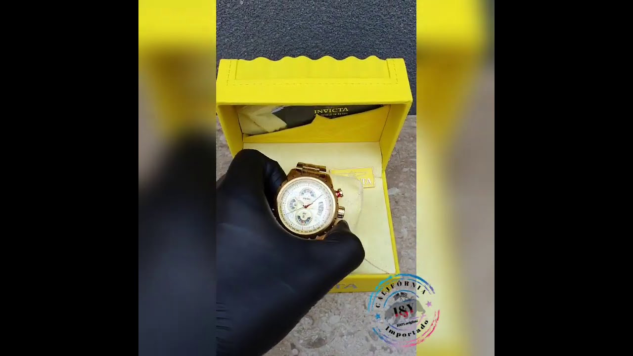 Relógio Invicta Aviator 48MM 28161 - YouTube