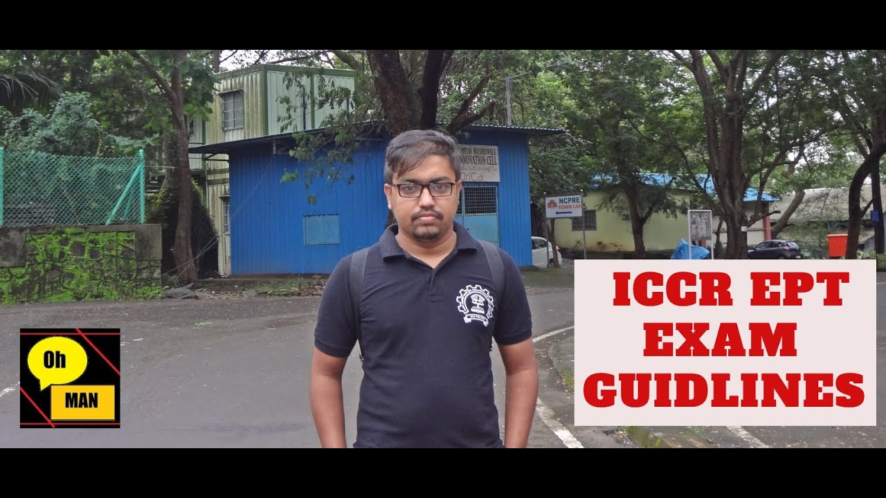 ICCR EPT Exam Guidelines - YouTube