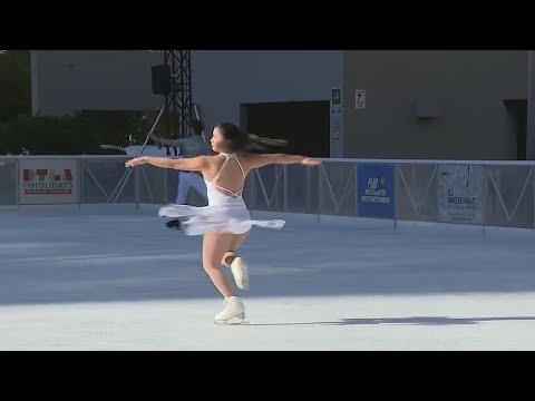 Holiday Ice Rink Pershing Square returns to DTLA - YouTube