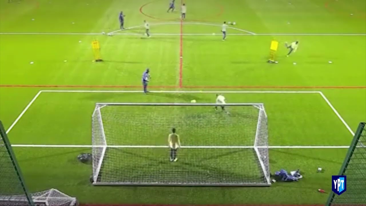 Arsenal FC u13 finishing - YouTube