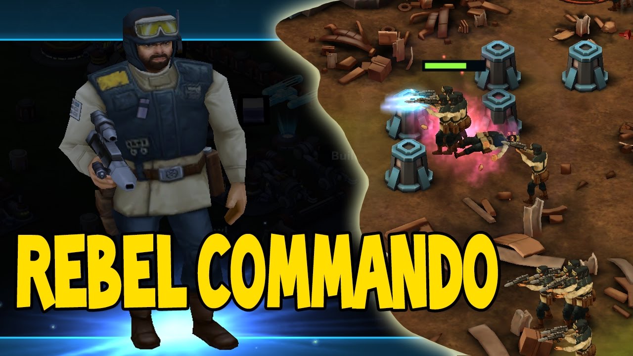 REBEL COMMANDO DESTRUCTION | Star Wars Commander Rebels # 53 - YouTube