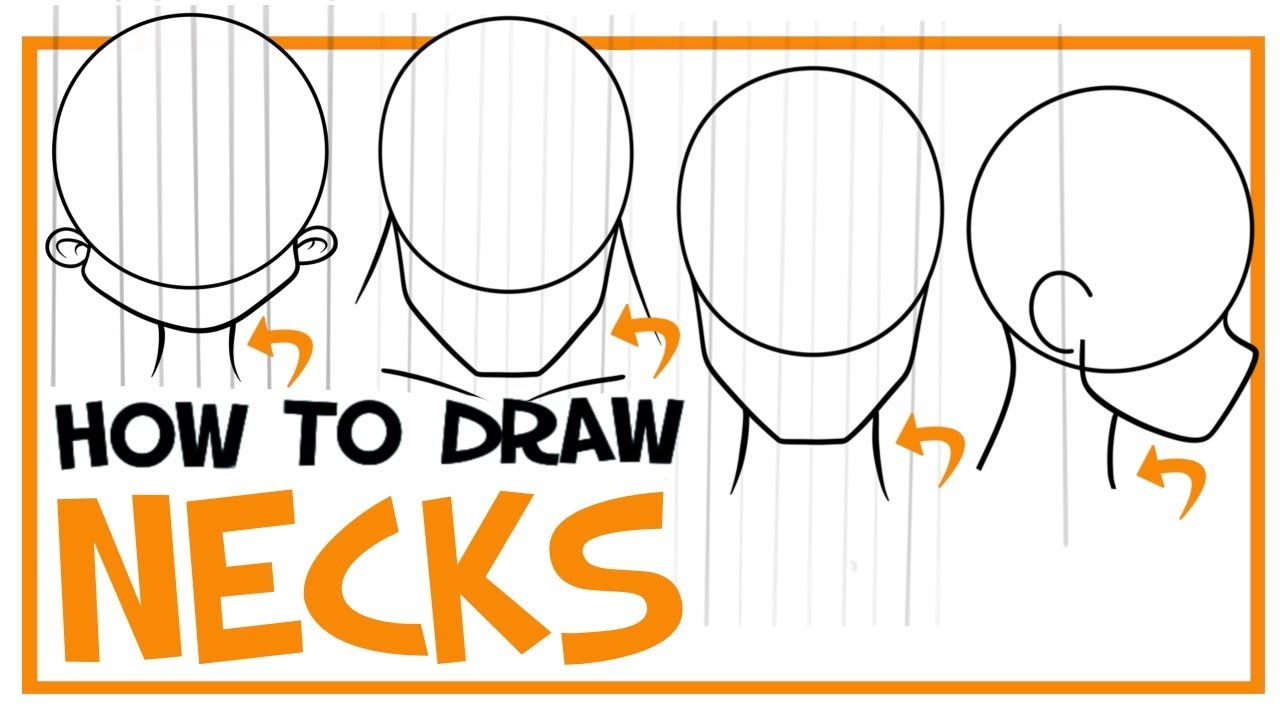 How To Draw Necks: CARTOONING 101 #12 - YouTube