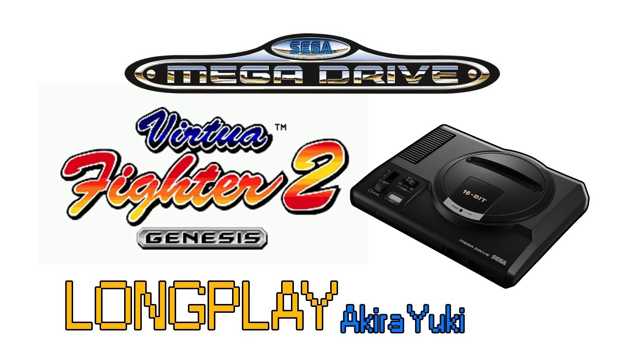 Virtua Fighter 2: Mega Drive - Longplay (MODO FÁCIL, AKIRA) [Mega Drive ...