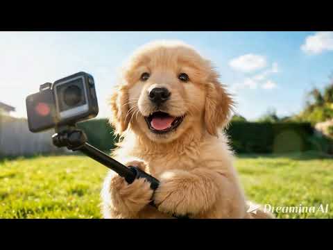 Cute Golden Retriever Puppy Wags Its Tail! 🐾 | Funny Puppy Videos 2026