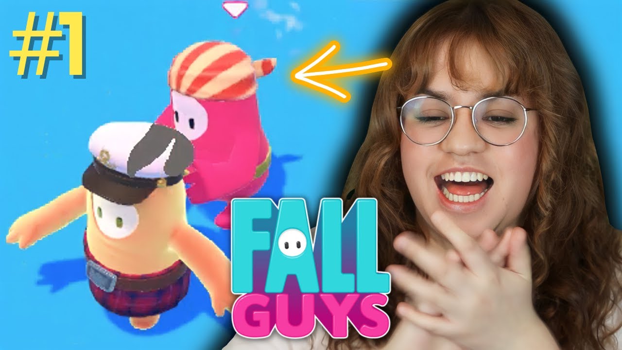 PLAYING FALL GUYS AND FAILING #1 (special guest - my sister) - YouTube