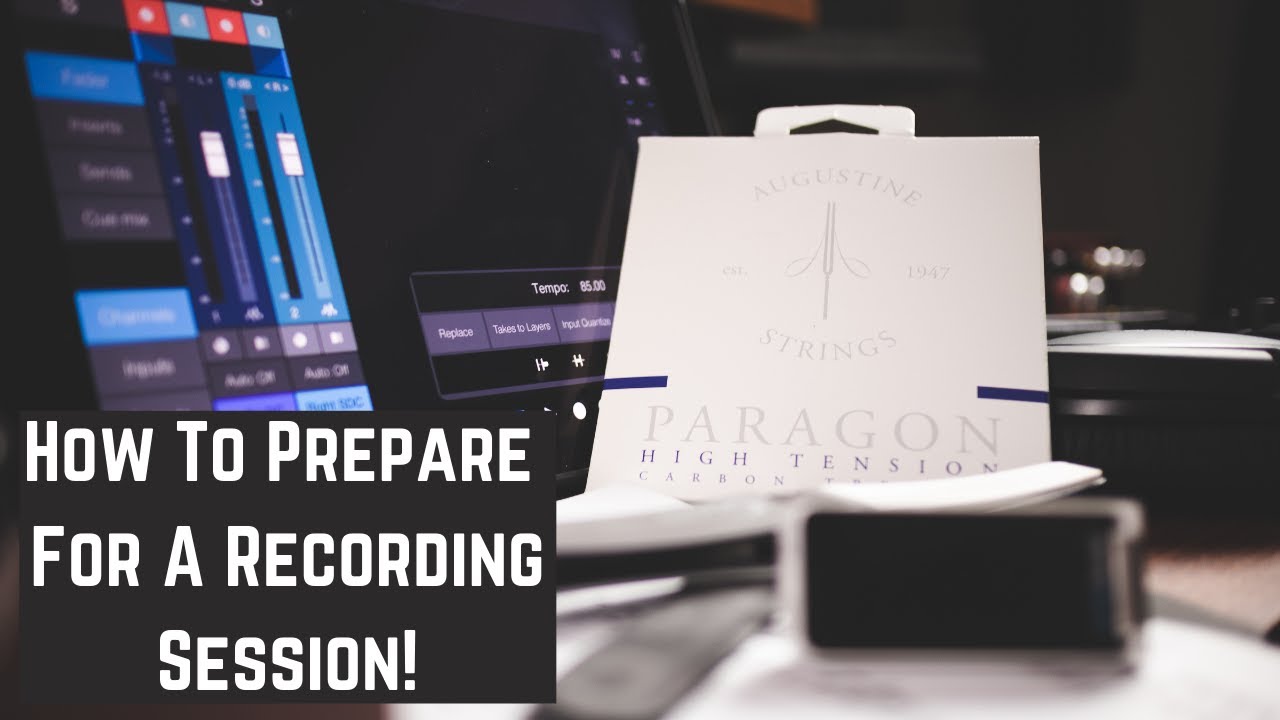 How To Prepare For A Recording Session! - Four Weeks To Spotify (Part 3 ...