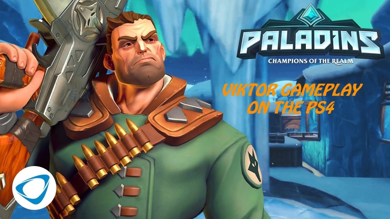 First game of Paladins on the ps4 - YouTube