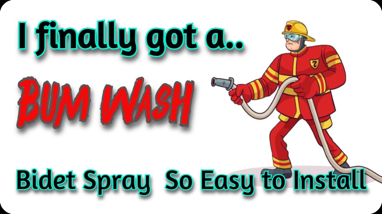 Install an Aussie Bum Wash (Bidet Spray) it's SO EASY I could do it ...