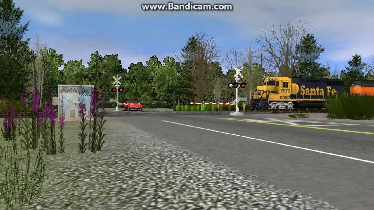 TS12 RARE BNSF Ex ATSF GP35 Leads BNSF Trailer Train W/ Good EMD Lash ...