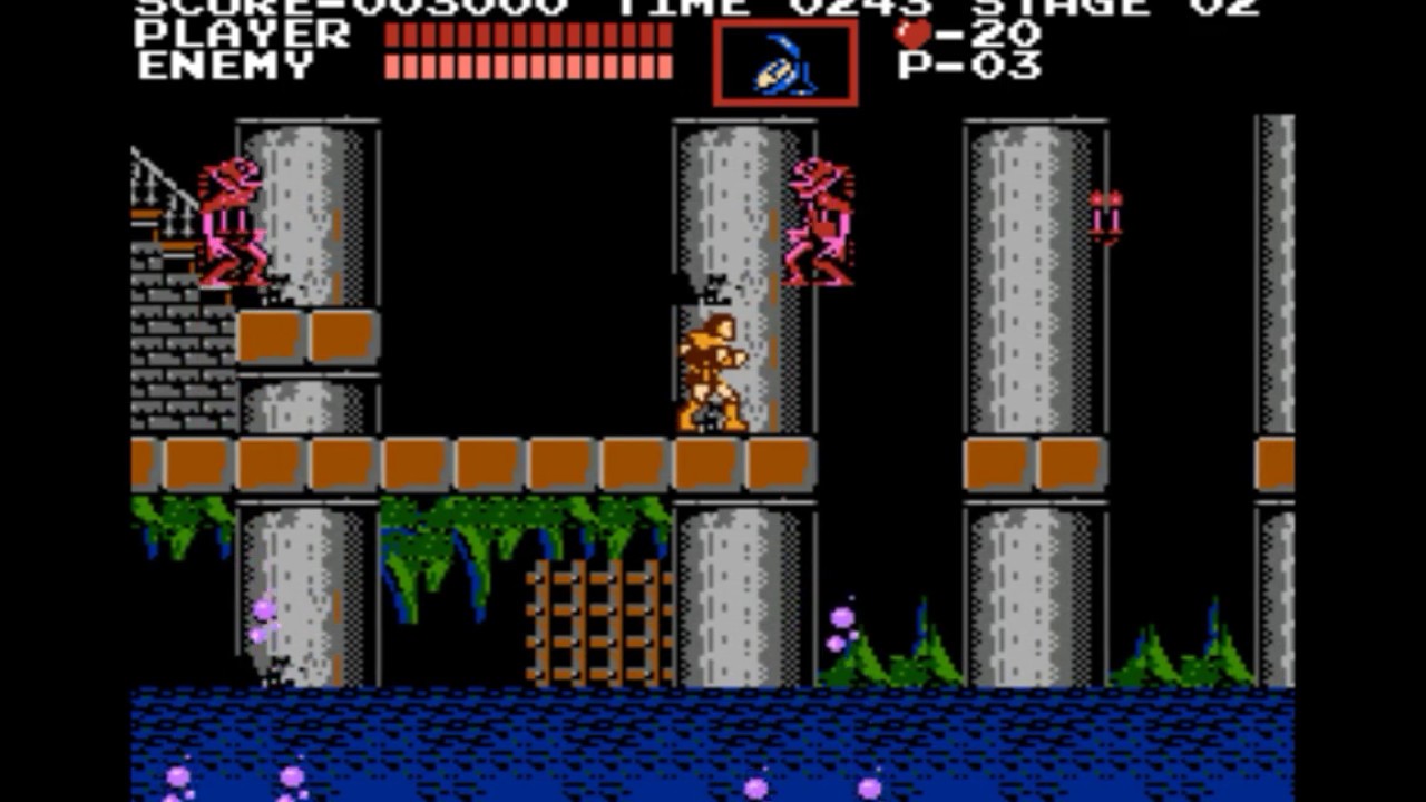 Castlevania 1 - level 1 - YouTube