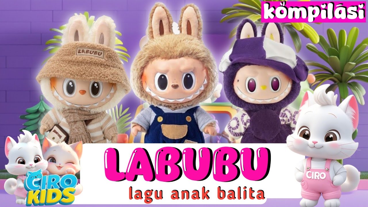 LABUBU LABU LABU LUCU TERBARU KOMPILASI - LAGU ANAK BALITA | CIRO KIDS ...