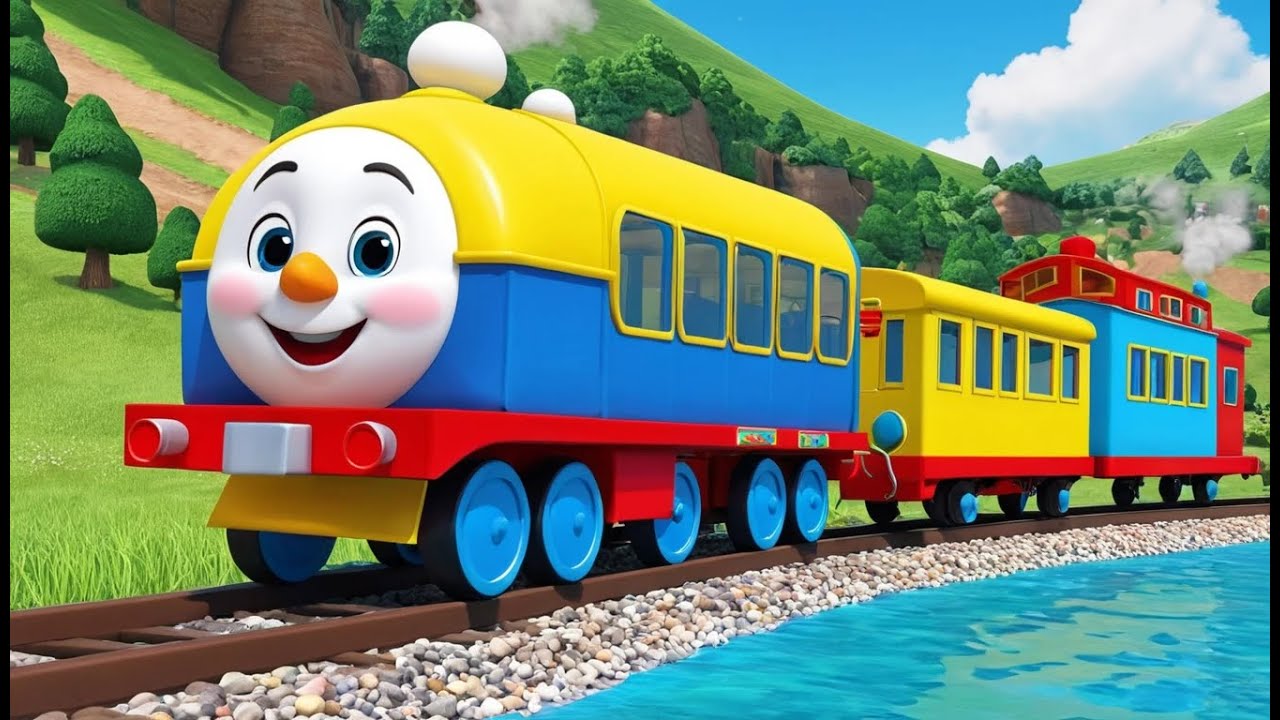 Humpty Dumpty Rides a Train 🚂🥚 | Fun Nursery Rhymes & Kids Songs 2025 ...