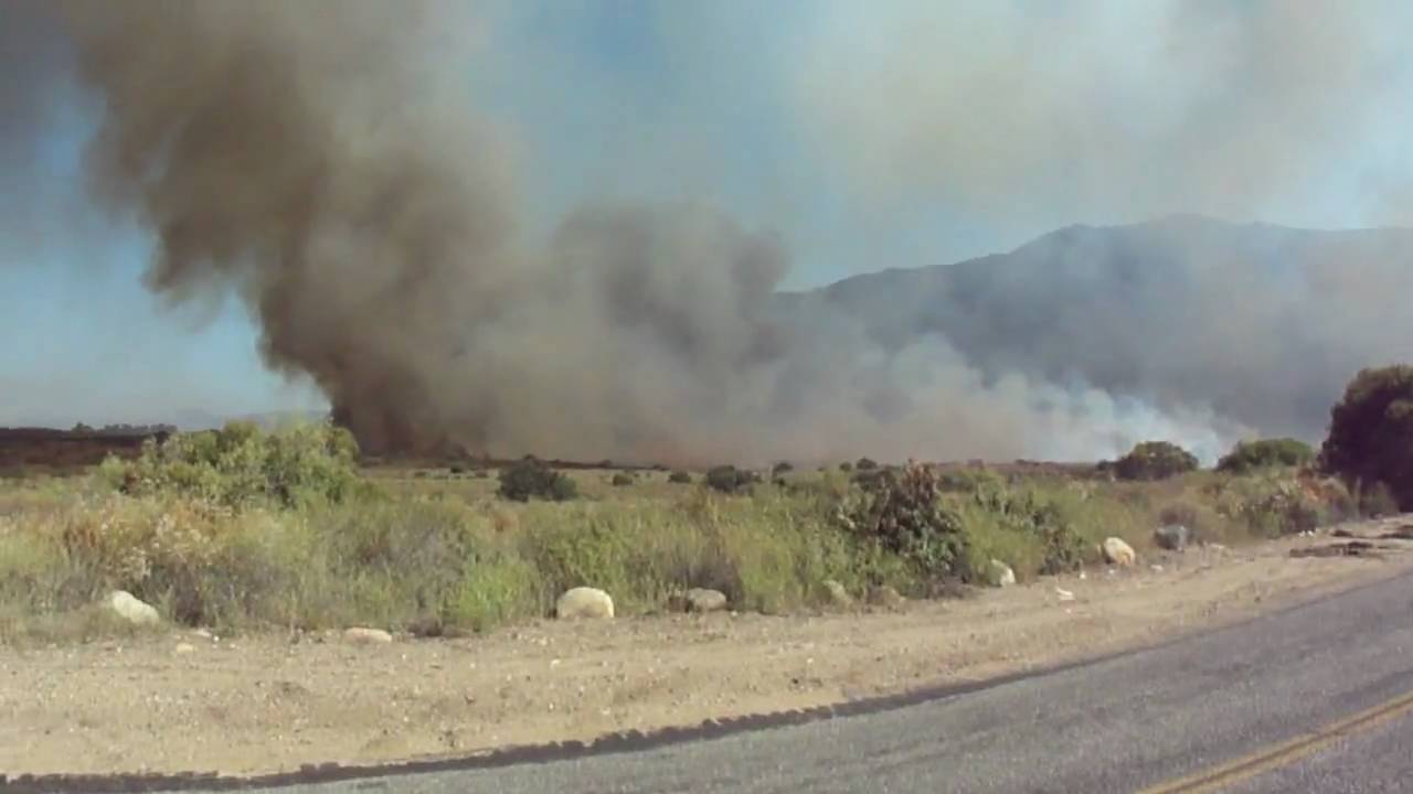 Pala, CA Fire 06/23/10 - YouTube