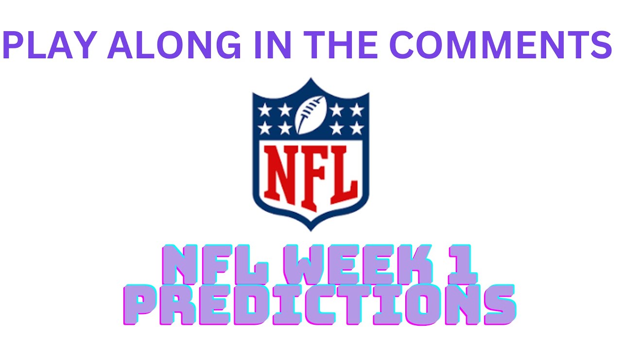 Predicting the NFL Week 1 Scores - YouTube