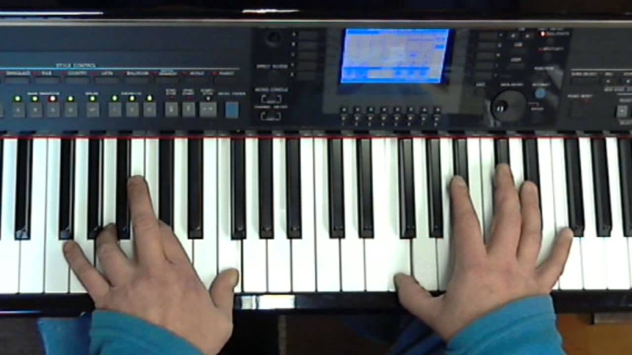 Titanium - David Guetta - Keyboard lesson Yamaha, Tyros, PSR or CVP ...