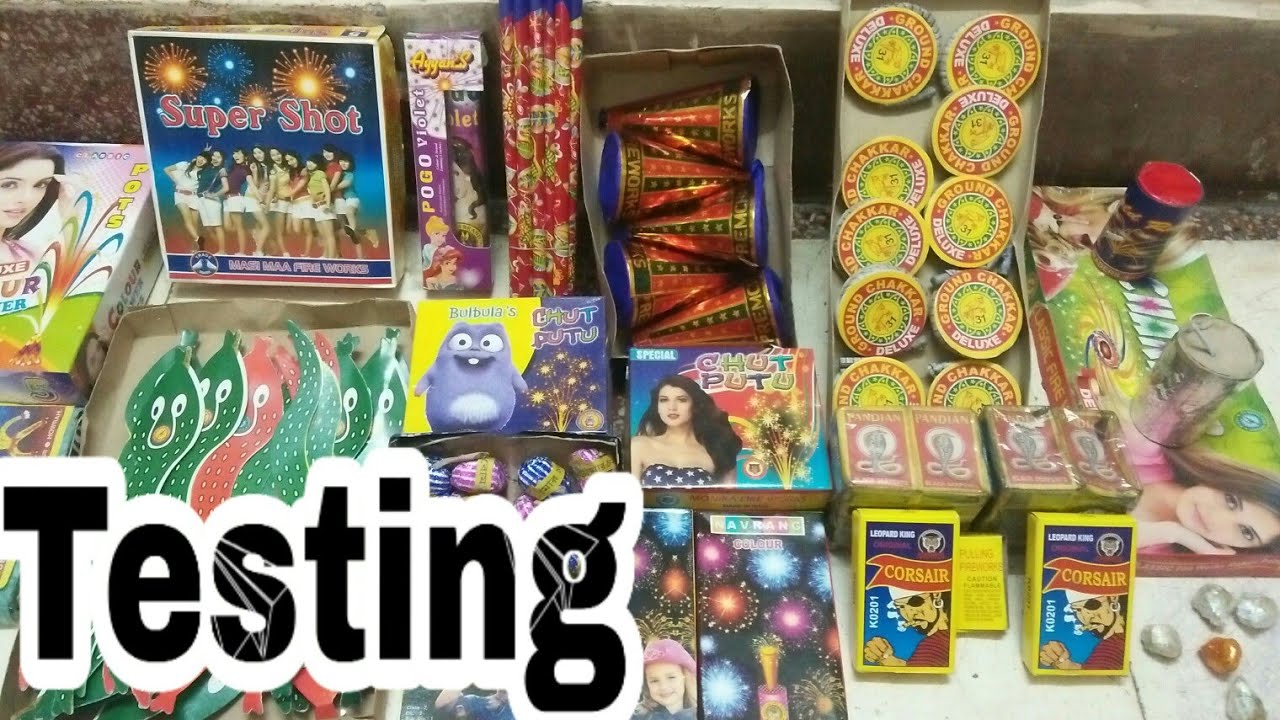 Diwali Crackers Testing 2021 | Crackers Stash | Testing Crackers ...