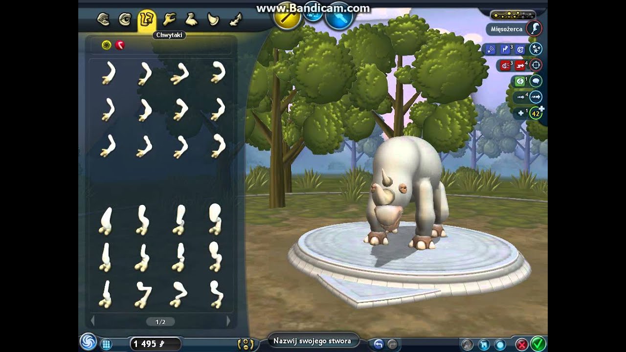 Spore Creating #2 Rhino Nosorożec part.2 - YouTube