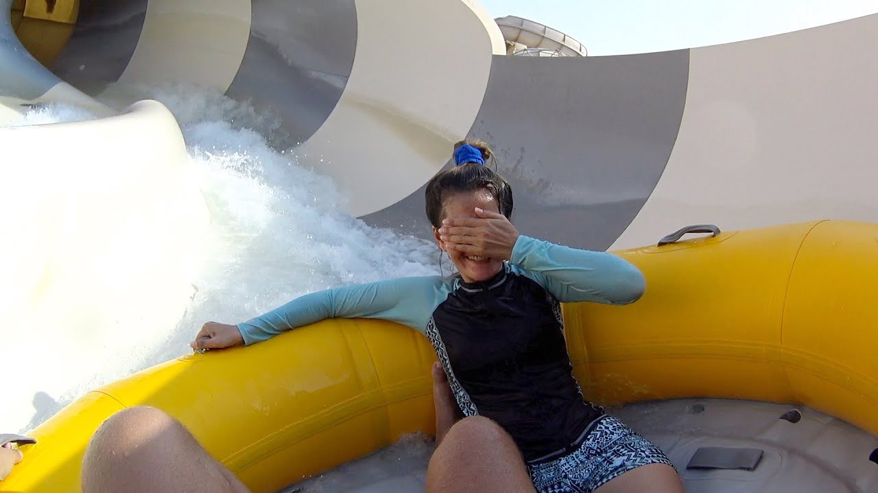 Burj Surj Water Slide at Wild Wadi Waterpark - YouTube