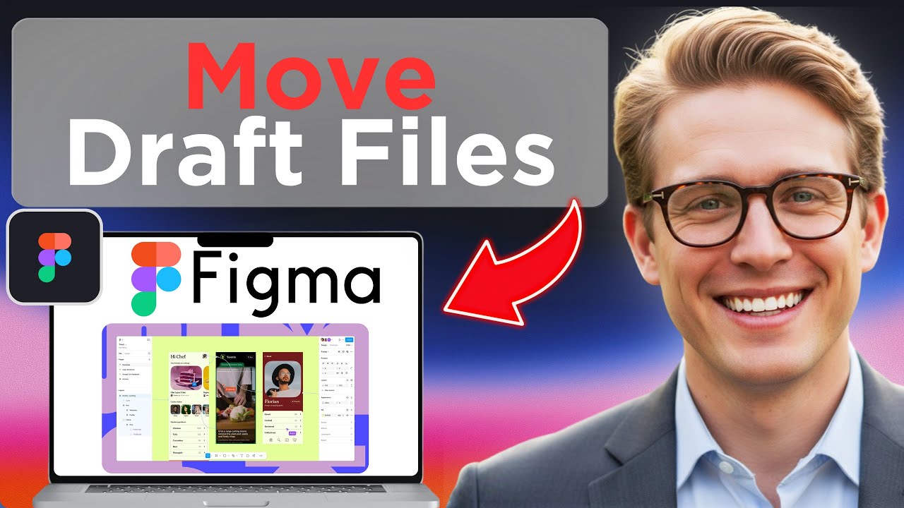 How To Move Figma Drafts Files To A Team Project (Easy Guide) - YouTube