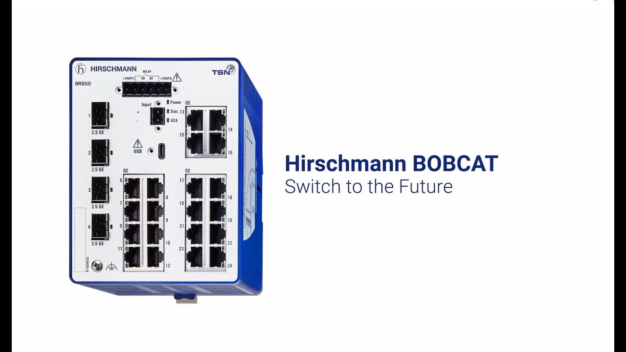 Hirschmann BOBCAT - Switch to the Future (DE) - YouTube