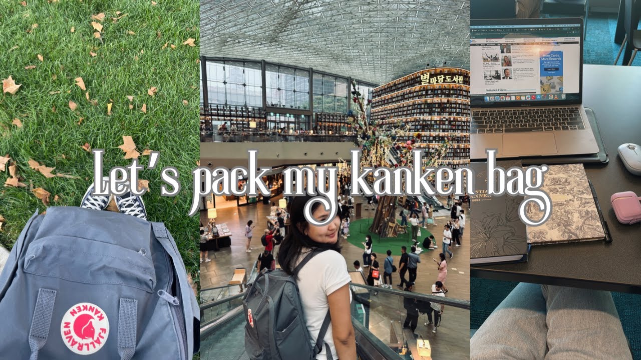 Let's pack my school bag - YouTube