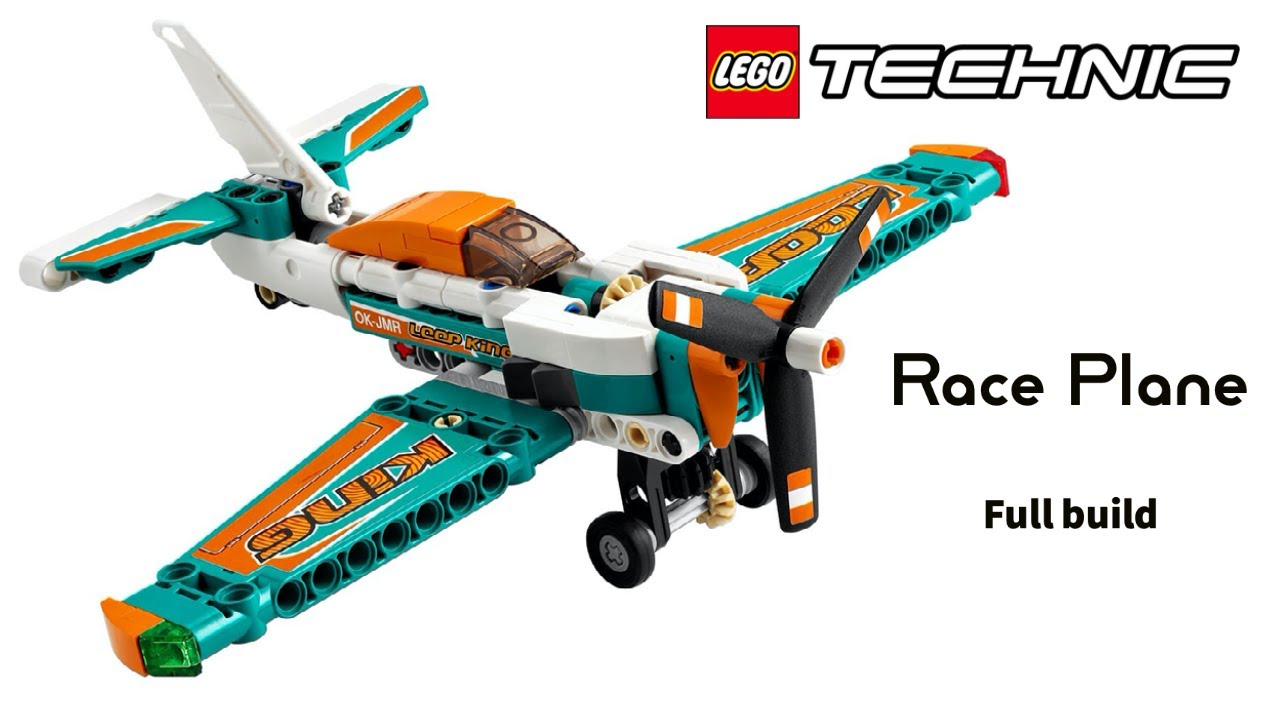LEGO Technic™ Race Plane | 42117 | Unboxing & Speed Build - YouTube