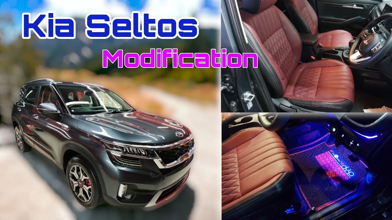 Kia Seltos Interior Modification with Hifi look - YouTube