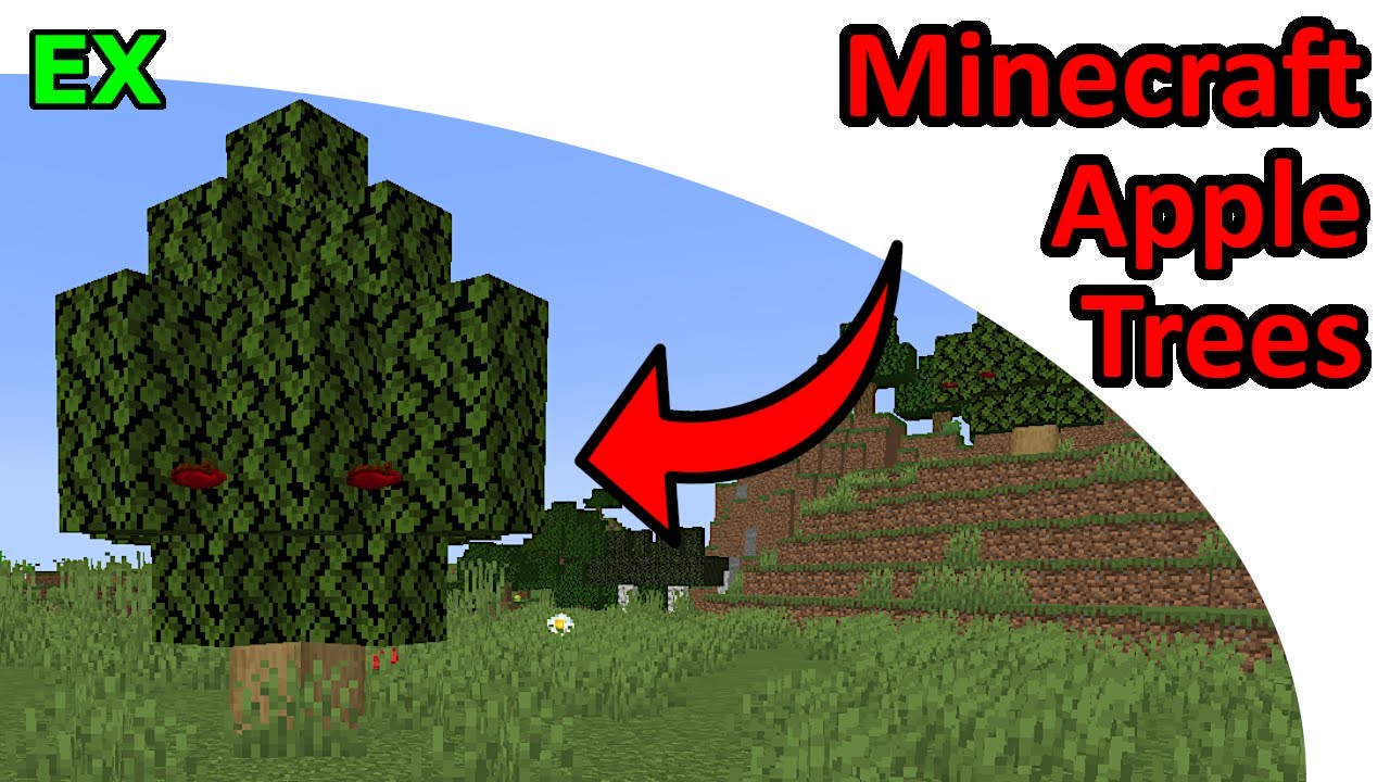 I added Apple Trees to Minecraft... [Datapack] - YouTube