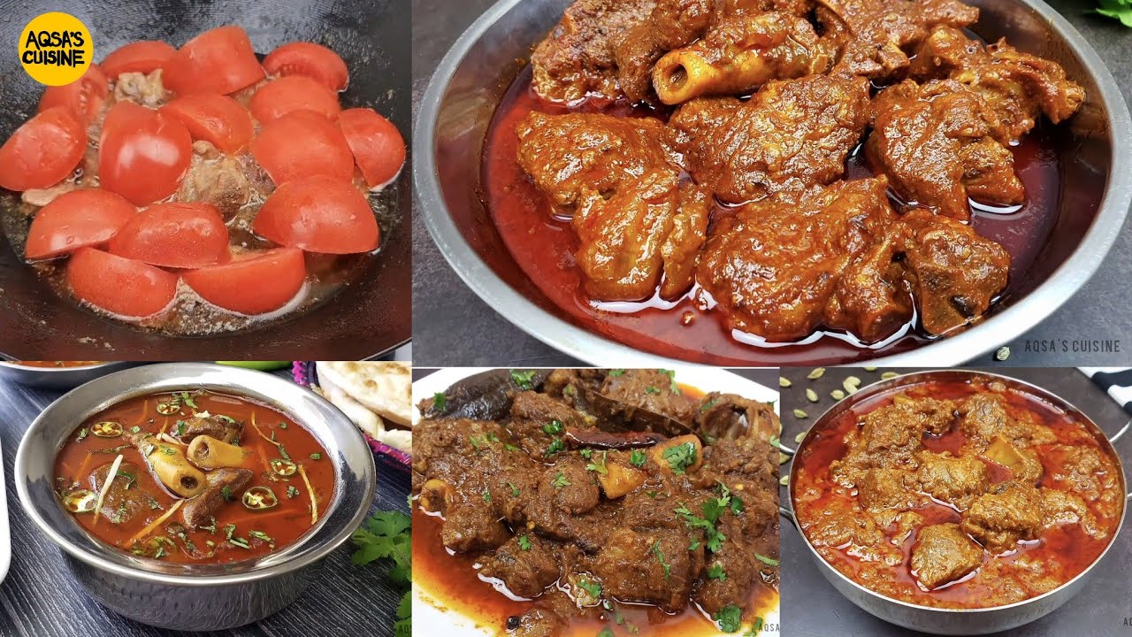 5 Mutton Recipes For Eid Special By Aqsa's Cuisine, Mutton Korma ...