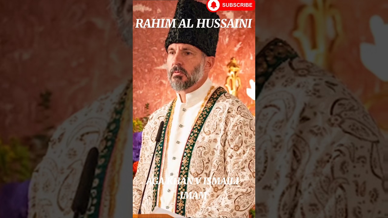 RAHIM AL HUSSAINI - AGA KHAN V - ISMAILI IMAM - THE SHOCKING TRUTH - YouTube