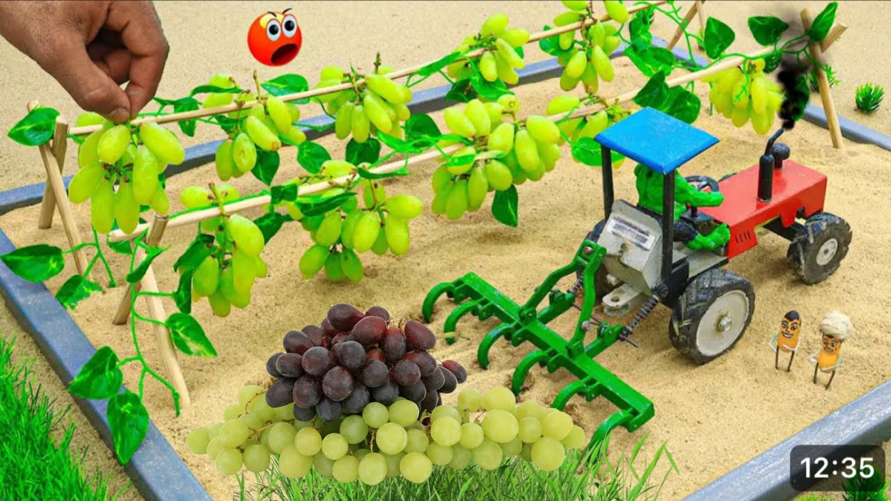 Diy tractor making mini farming video | making mini farming science ...