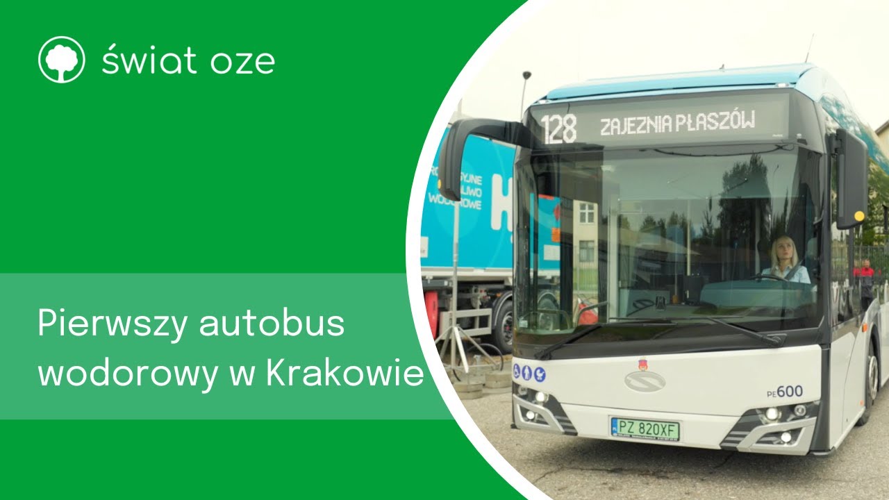 Pierwszy autobus wodorowy w Krakowie. Jak wygląda transport takim ...