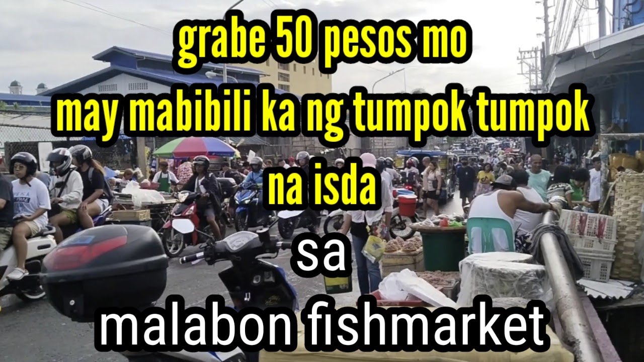 tumpok tumpok na isda at hipon naun sobrang mura sa malabon #malabon # ...