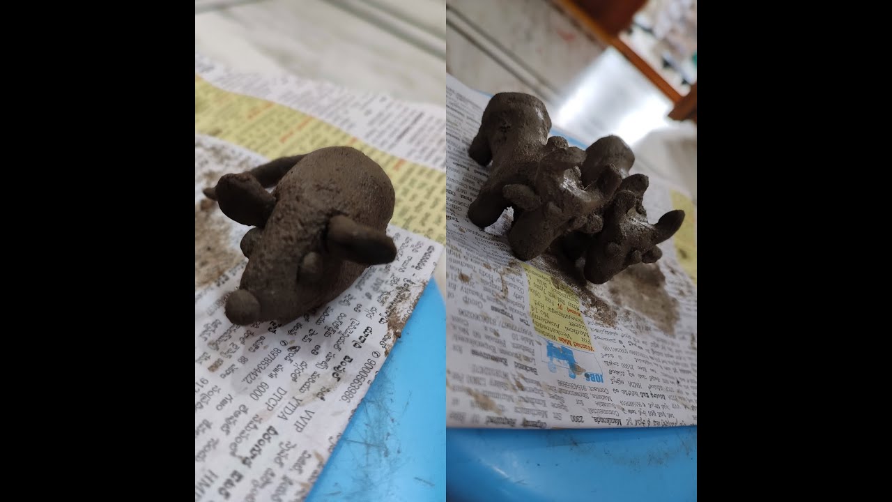 Vinayakudi Vaahanam Mushikam Thayari by Aashira Arts | Edlu(Ox) Making ...
