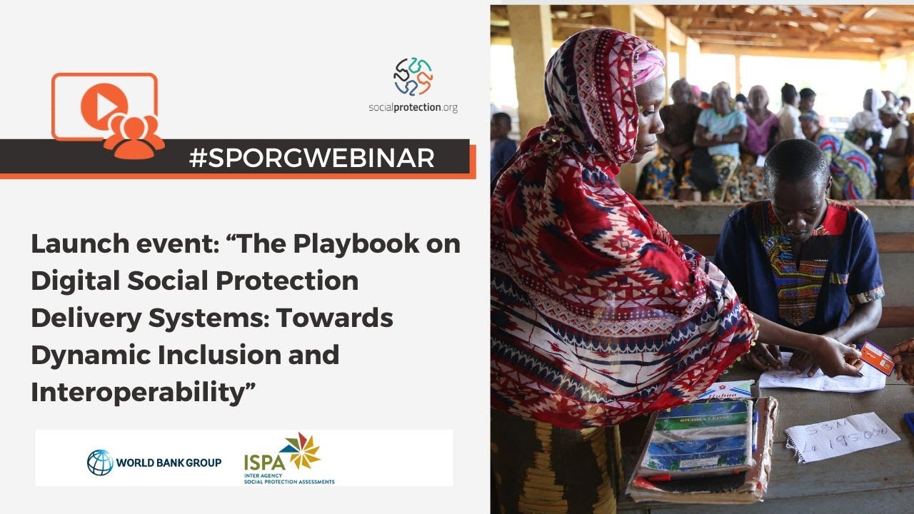 Launch event: The Playbook on Digital Social Protection Delivery ...
