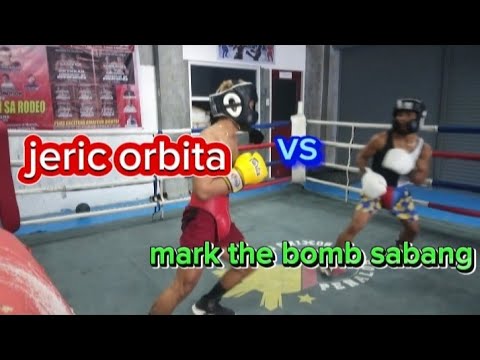 jeric orbita vs mark the bomb sabang esparring session s mobo boxing gym - YouTube