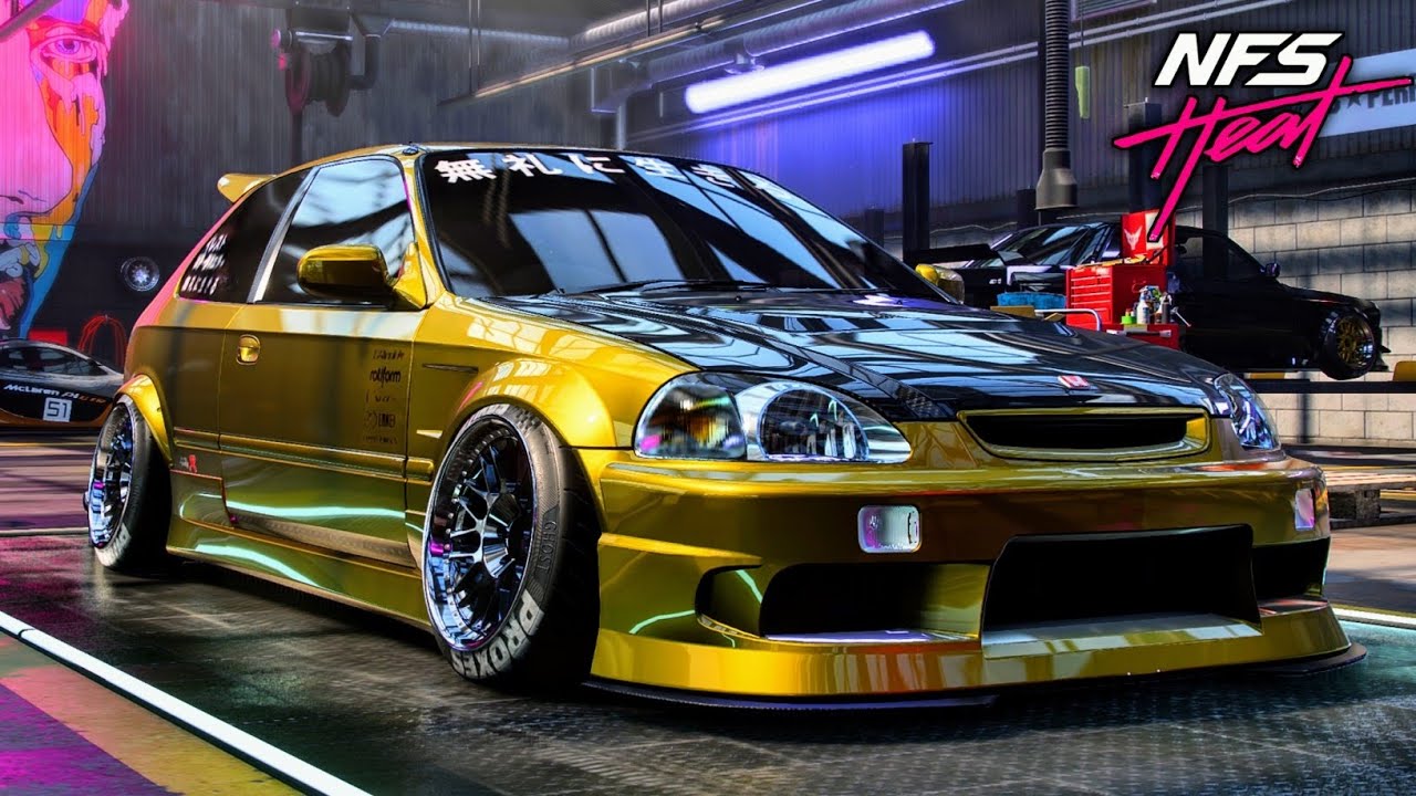 Honda Civic Type-R Customization and Gameplay | Need For Speed Heat ...