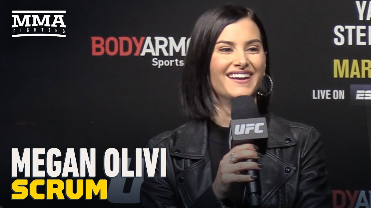 UFC 259: Megan Olivi Feels 'Helpless' When Husband Fights in UFC - MMA ...