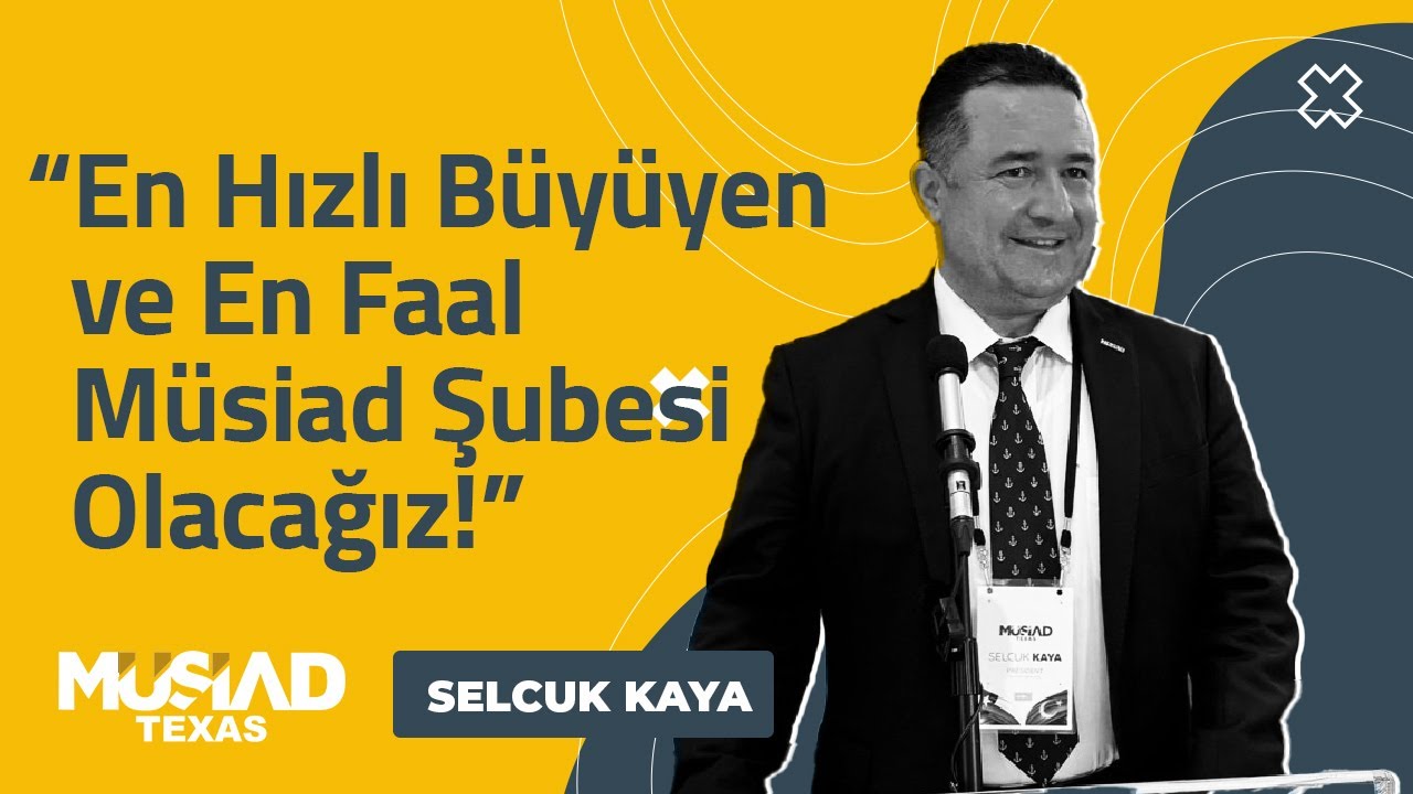 Musiad Texas Baskanimiz Selcuk Kaya ile Faaliyetlerimiz ve Bayram ...