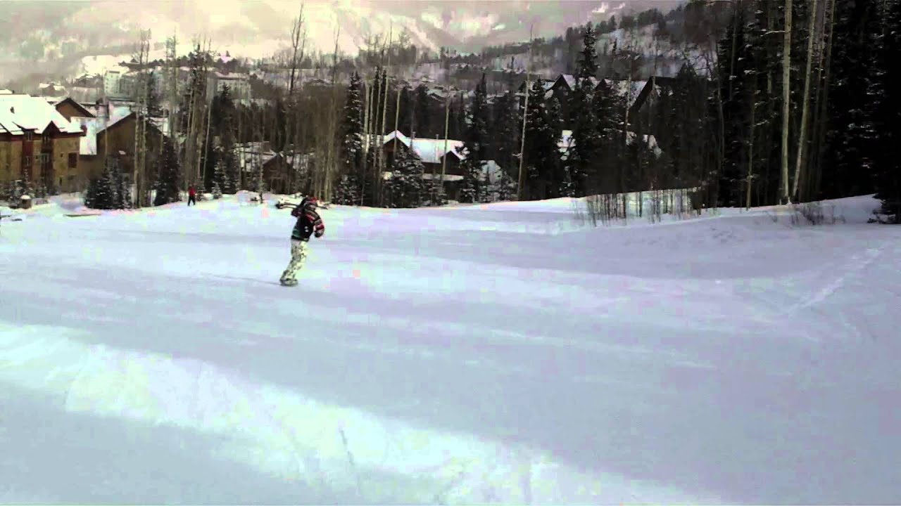 Snowboarding in Telluride, CO! - YouTube
