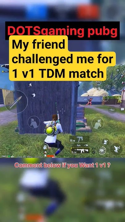 my friend challenged me for 1 v1 #bgmi #bgmishorts #starcaptain1v1 #pubg #tdm #starcaptain# ...