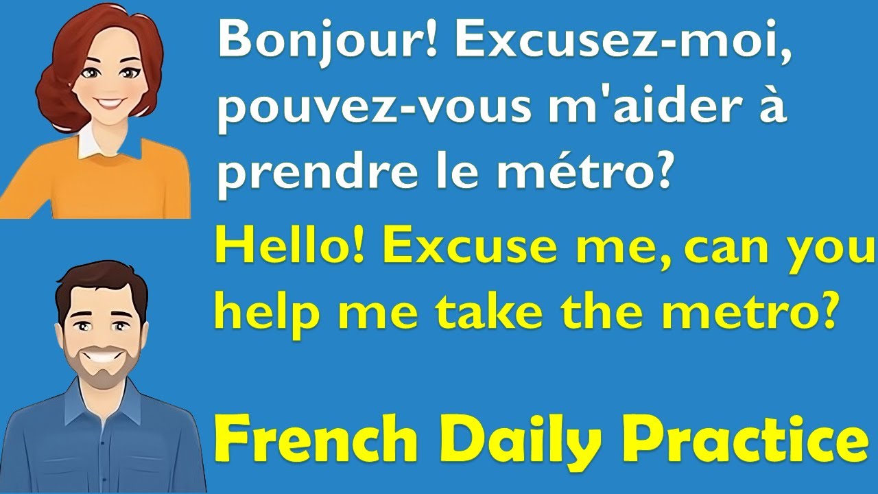 How to take the Metro - Learn and practice French - Improve your Level ...