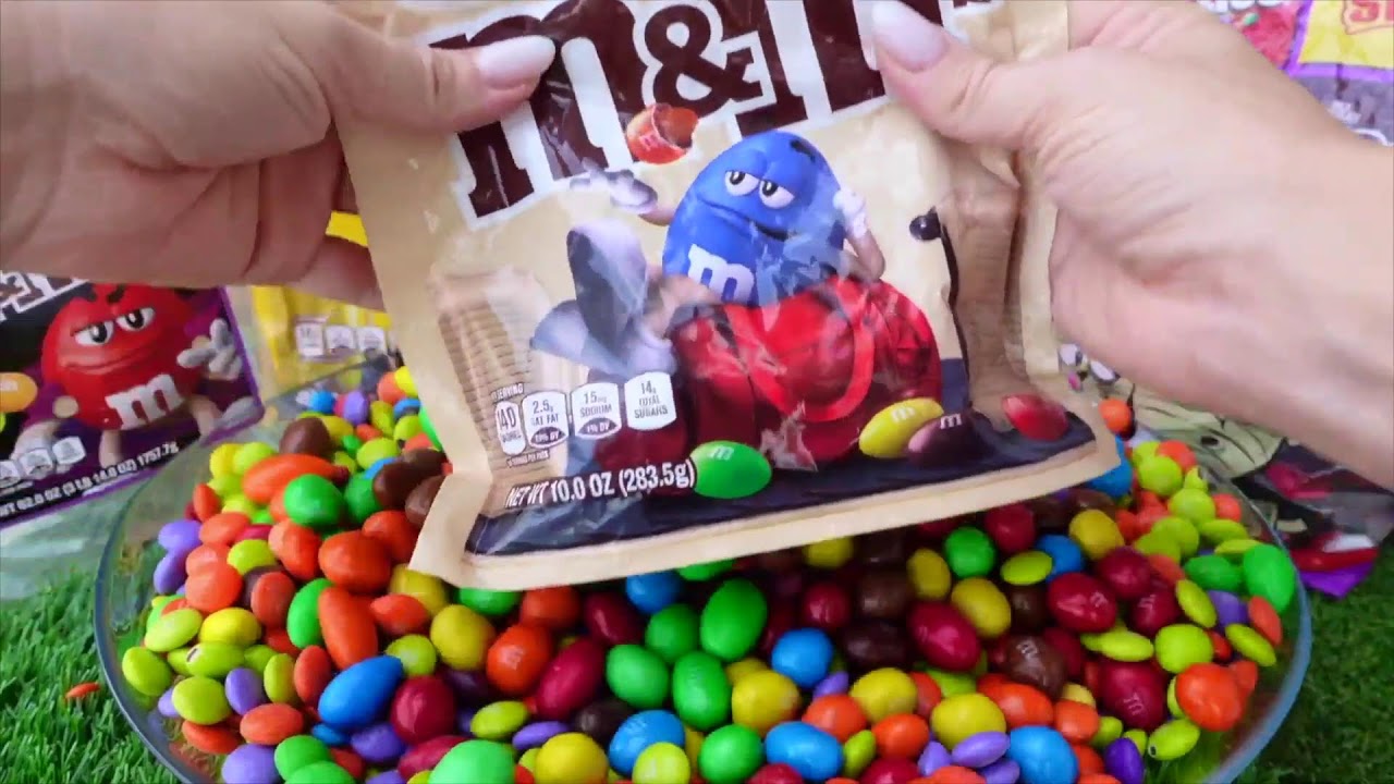 M&Ms Unboxing: A Rainbow of Deliciousness! - YouTube