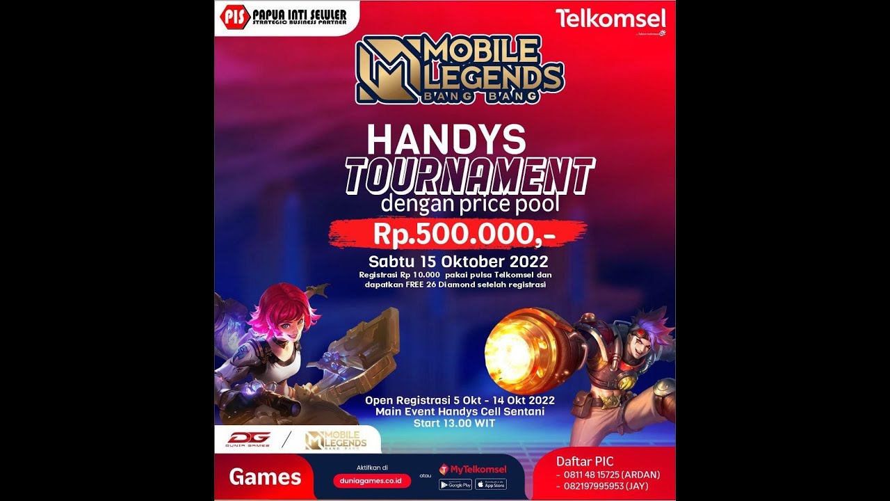 HANDY'S CELL MLBB OFFLINE TOURNAMENT - YouTube